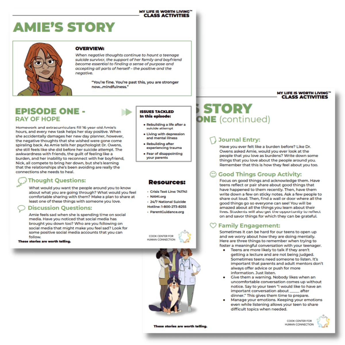 Lessons - My Life Is Worth Living | Powerful Stories About the Power of ...